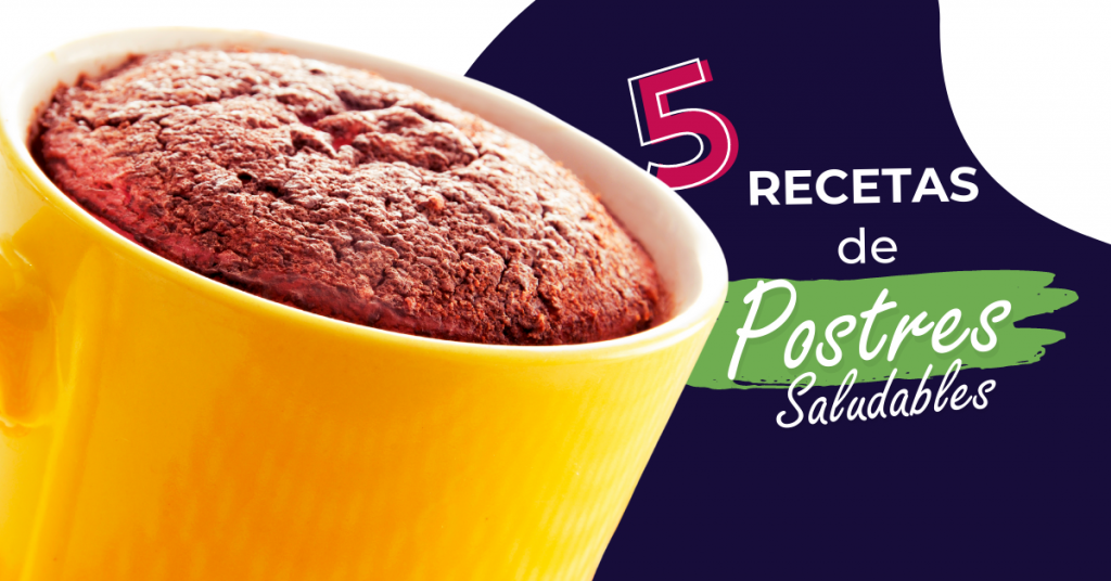 ¡Prueba estas 5 recetas de postres saludables ! Te encantarán :D