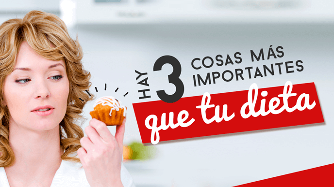¡Hay 3 cosas más importantes que tu dieta sana! - Nutrición por tu salud
