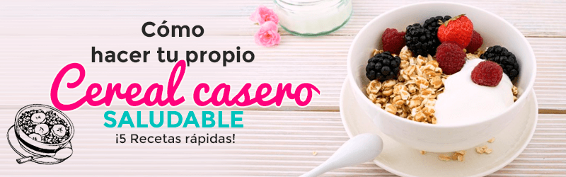 Cómo hacer tu propio cereal casero saludable: ¡5 recetas rápidas!