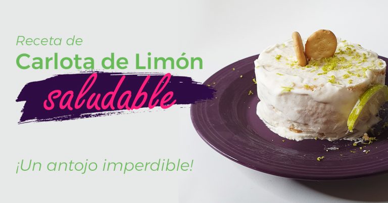 Receta de Carlota de Limón saludable ¡Un antojo imperdible!